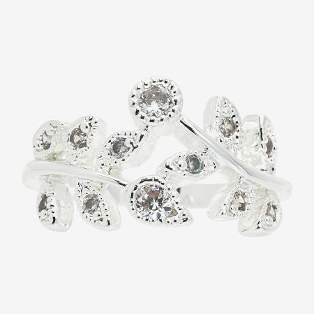 Click here for Sparkle Allure Floral Womens 2MM Cubic Zirconia Pu... prices
