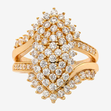Click here for Sparkle Allure Burst Cluster Womens Cubic Zirconia... prices