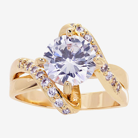 Click here for Sparkle Allure Womens Cubic Zirconia 14K Gold Over... prices