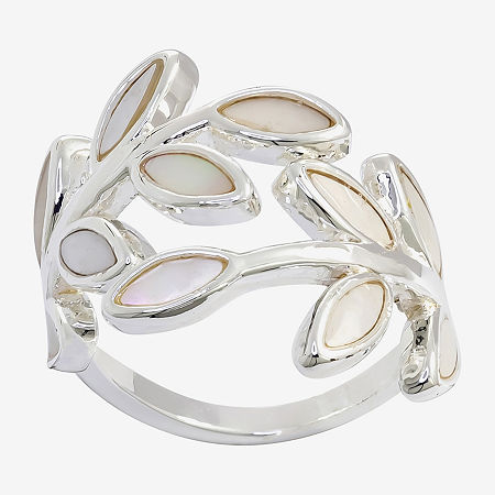 Click here for Sparkle Allure Wrap Womens 21.5MM White Mother Of... prices