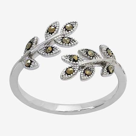 Click here for Sparkle Allure Leaf Bypass Womens 2.5MM Black Cubi... prices