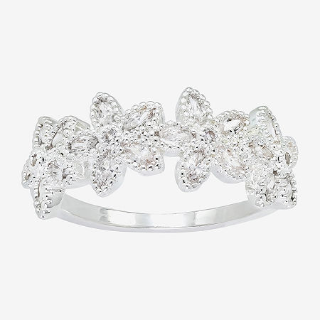 Click here for Sparkle Allure Womens 2MM Cubic Zirconia Pure Silv... prices