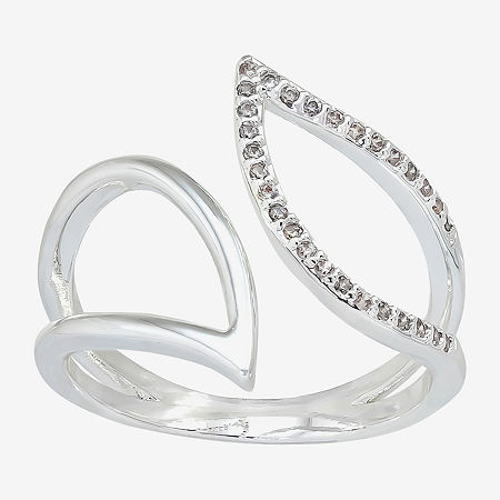 Click here for Sparkle Allure Leaf Womens 2MM Cubic Zirconia Pure... prices