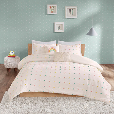 Intelligent Design Callie Pom Pom 5-Pc. Comforter Set  Full/Queen - Multi