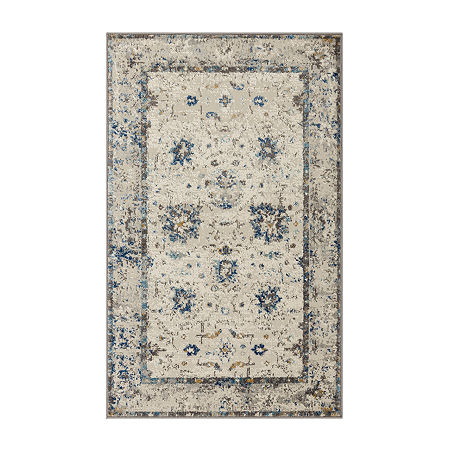 Click here for Mohawk Home Waldorf Grey/Dark Blue Accent Rug prices