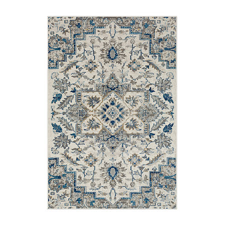 Mohawk Home Pyramus Blue Large Area Rug