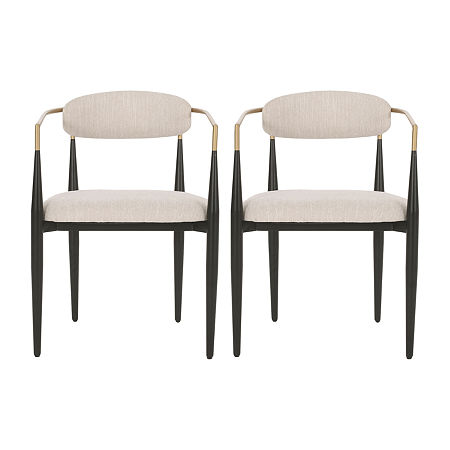 Click here for 2Pc Elmore Armchair  One Size  Beige prices