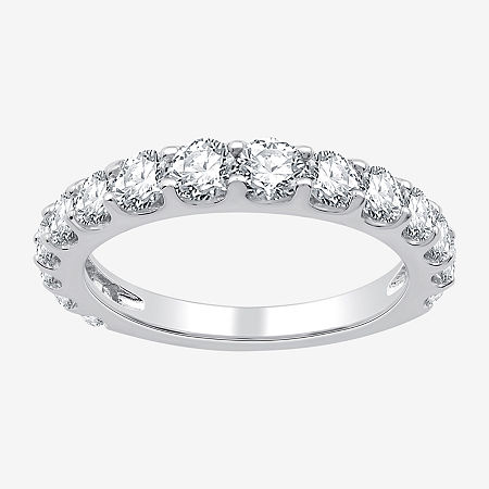 Click here for (G / Si1-Si2) Womens 1 1/2 CT. T.W. Lab Grown Whit... prices