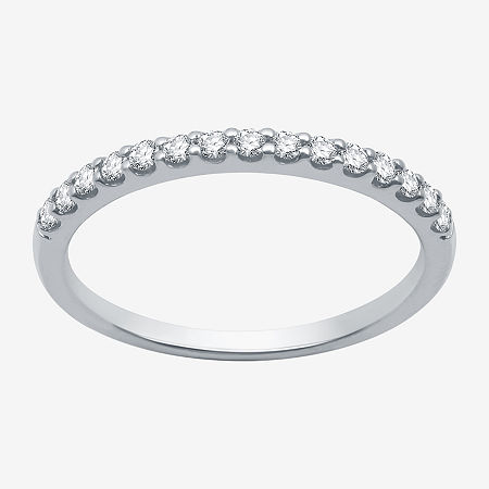 Click here for 1/4 CT. T.W. Lab Grown White Diamond 10K Gold Wedd... prices