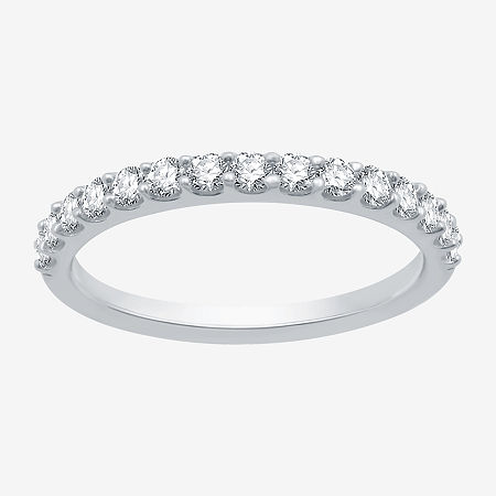 Click here for 1/2 CT. T.W. Lab-Grown Diamond Wedding Band in 10K... prices