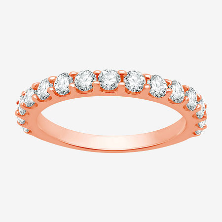 Click here for 1 CT.T.W. Lab-Grown Diamond Wedding Band in 10K or... prices