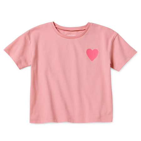 Click here for Okie Dokie Active Girls Round Neck Short Sleeve Ac... prices