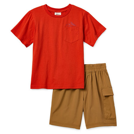 Click here for Avalanche Little Boys 2-pc. Short Set  4  Orange prices