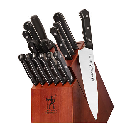 Click here for Henckels Hi Solution 15-pc. Knife Block Set  One S... prices