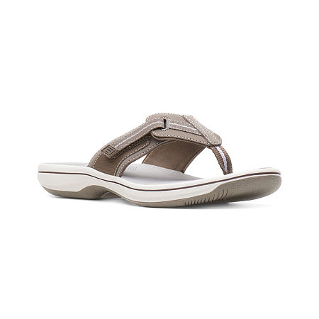 Click here for Clarks Cloudsteppers Womens Brinkley Jazz Flip-Flo... prices