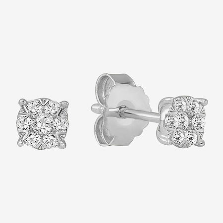 Click here for 1/4 CT. T.W. Natural White Diamond 10K White Gold... prices