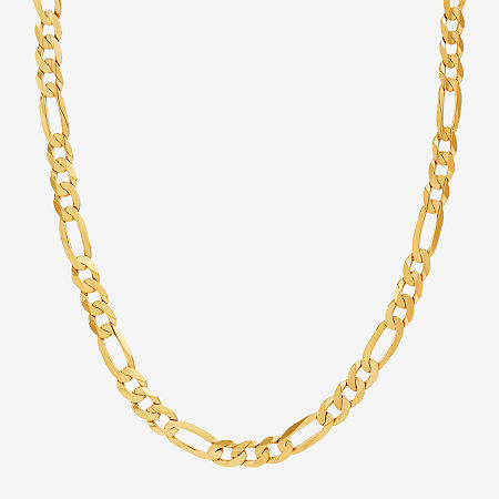 Click here for Mens 22 - 30 Inch 10K Gold Link Necklace  One Size prices