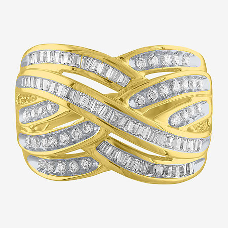 Click here for Womens 1 CT. T.W. Natural White Diamond 10K Gold C... prices
