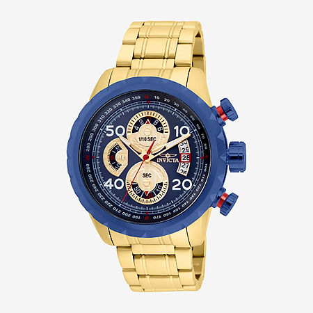Click here for Invicta Mens Gold Tone Stainless Steel Bracelet Wa... prices