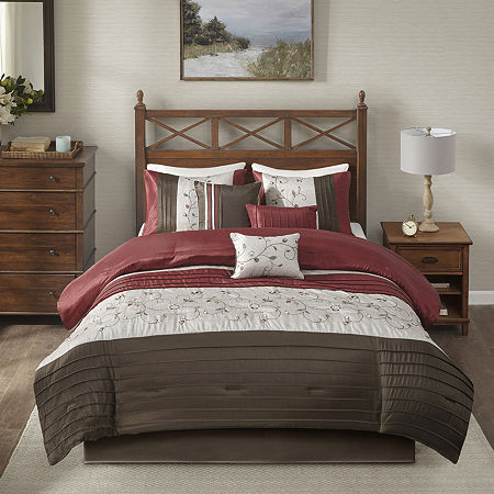 Click here for Madison Park Serene 7-Pc. Comforter Set  King - Re... prices