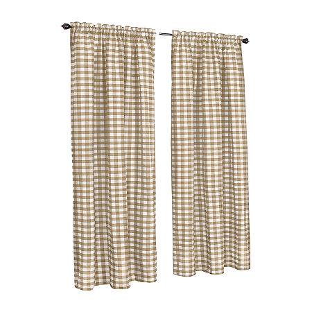 Click here for Achim Buffalo Check Rod Pocket Curtain Panel prices