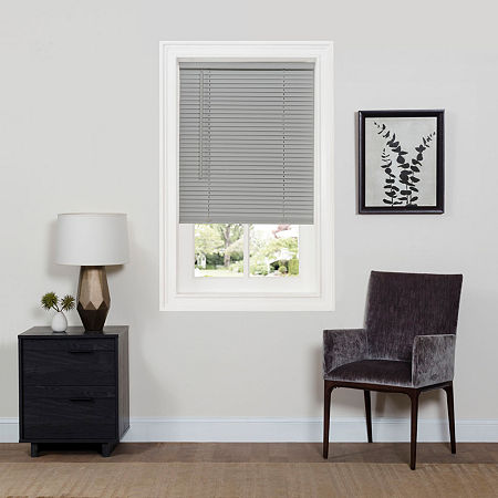 Achim Gii Deluxe SundownCordless Room Darkening 1 Mini Blind  39 x 64 - Grey