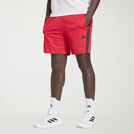 Click here for adidas Essential 3 Stripe Mens 7 Workout Shorts  L... prices