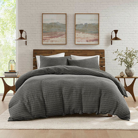 Woolrich Lyon Waffle Washed Duvet Cover Sets