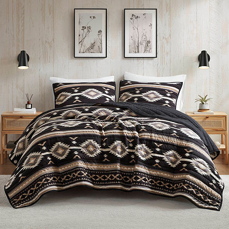 Click here for Woolrich Taos Mini Set 3-pc. Easy Care Quilt Set... prices