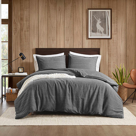 Click here for Woolrich Mckenzie Twill Washed 3-Pc. Duvet Cover S... prices
