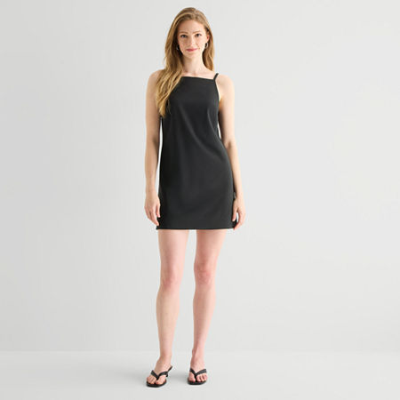 Click here for a.n.a Womens Sleeveless Apron Tank Dress  14  Blac... prices
