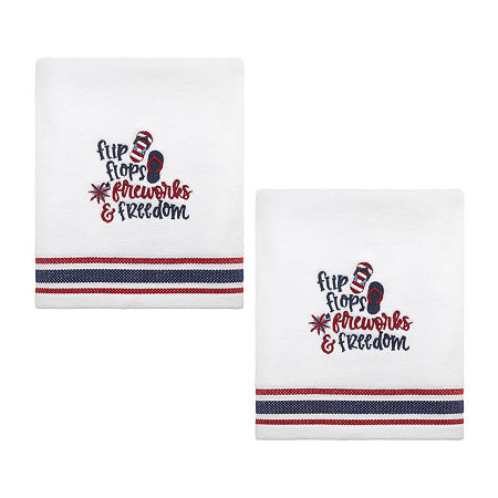 Click here for Avanti Flip Flop Flag 2-pc. Hand Towel  One Size... prices