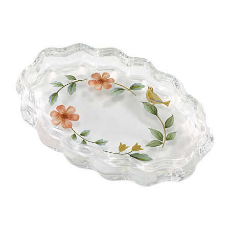 Click here for Avanti Pretty Birds Soap Dish  One Size  Clear prices