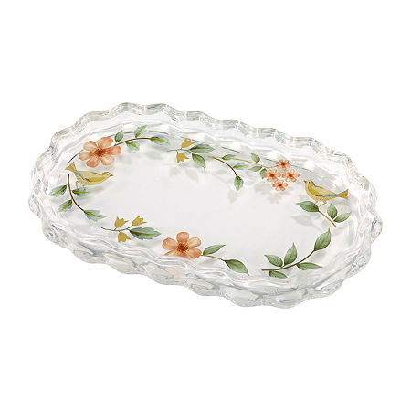 Click here for Avanti Pretty Birds Vanity Tray  One Size  Clear prices