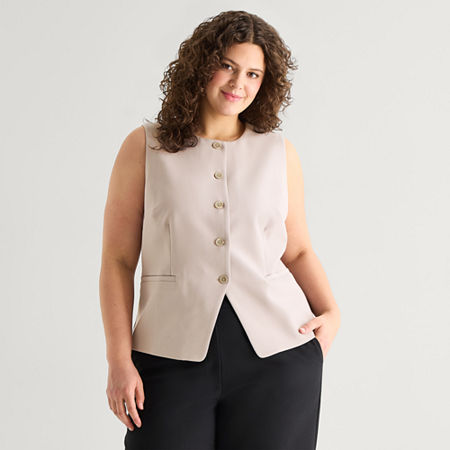 Click here for a.n.a Womens Plus Crew Neck Sleeveless Vest  3x  B... prices
