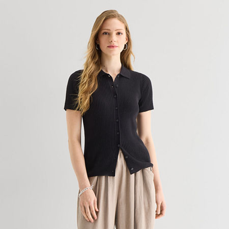Click here for a.n.a Tall Womens Short Sleeve Polo Sweater  Mediu... prices