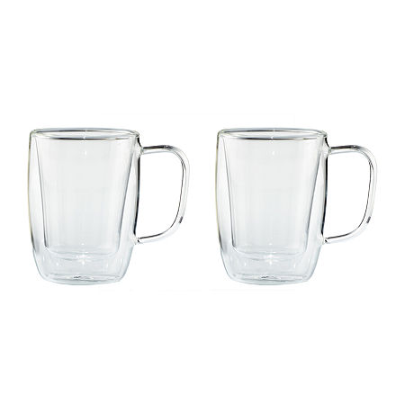 Click here for Henckels Double Wall Espresso Glass 2-pc. Mug  One... prices