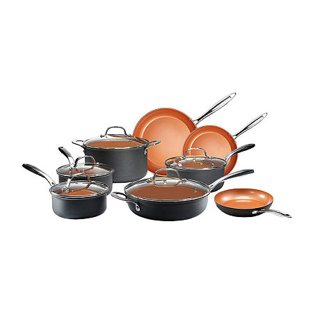 Click here for Gotham Steel Pro Hard Anodized 13-pc Nonstick Pots... prices