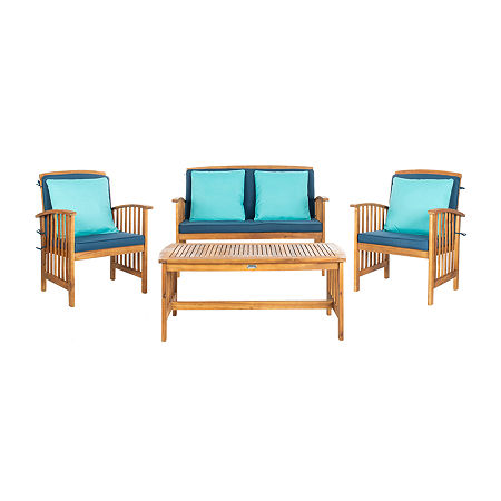 Click here for Rocklin 4 Pc Patio Set  One Size  Brown prices