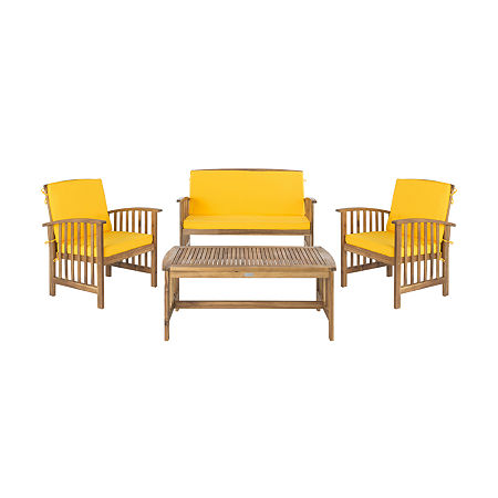 Click here for Rocklin 4 Pc Patio Set  One Size  Brown prices