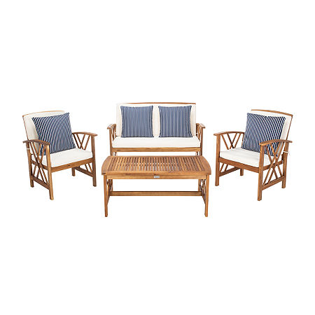 Click here for Safavieh Fontana 4-Piece Outdoor Living Set with A... prices