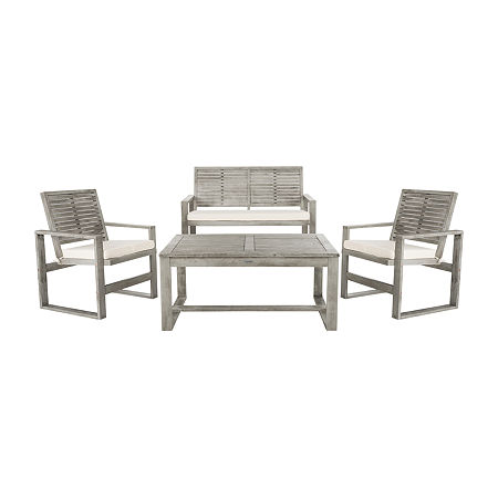 Click here for Ozark 4 Pc Outdoor Living Set - Grey wash prices