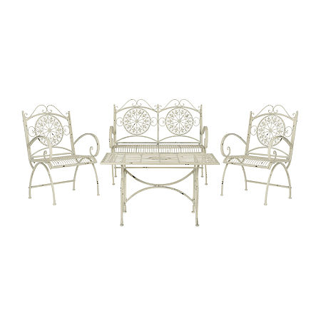 Click here for Sophie Patio 4-pc. Conversation Set  One Size  Whi... prices