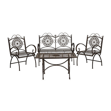 Click here for Sophie Patio 4-pc. Conversation Set  One Size  Bro... prices
