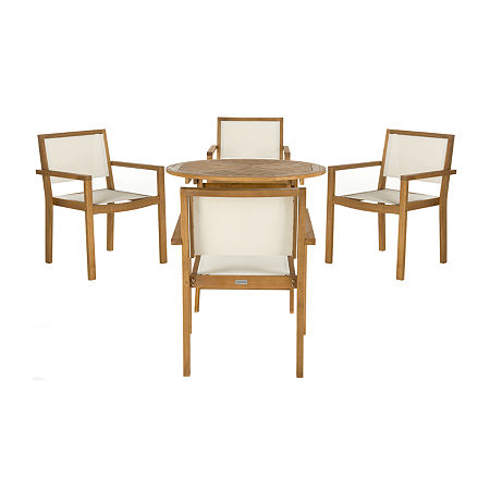 Click here for Safavieh Chante Round Table 5-Piece Indoor/Outdoor... prices