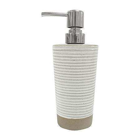 Click here for Avanti Drift Lines Textured Ribbed Ceramic Soap/Lo... prices