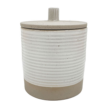 Click here for Avanti Drift Lines Textured Ribbed Ceramic Covered... prices