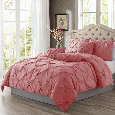 Click here for Swift Home Stylish Pinch Pleated Comforter Set prices
