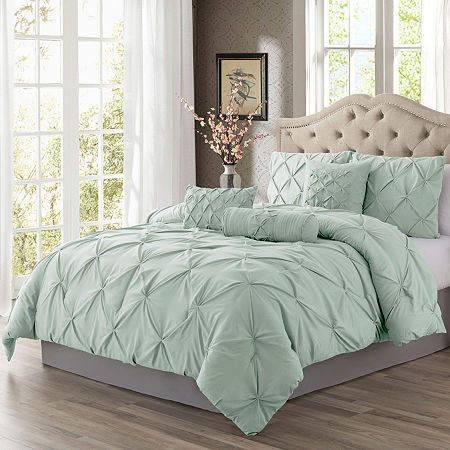 Click here for Swift Home Stylish Pinch Pleated Comforter Set prices