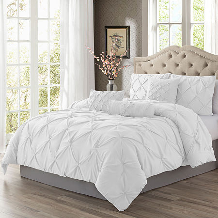 Click here for Swift Home Stylish Pinch Pleated Comforter Set prices